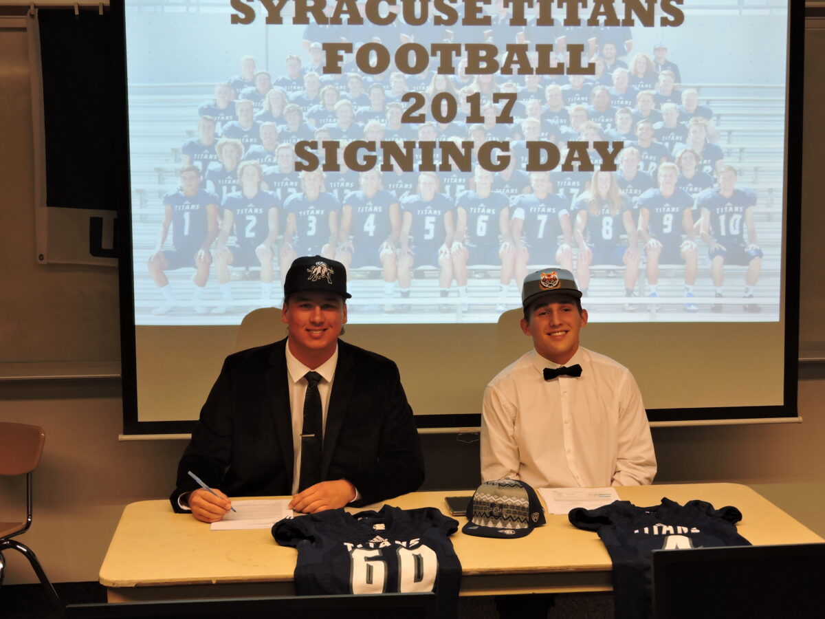 Signing Day: Local prep football players sign Letters of Intent | News ...